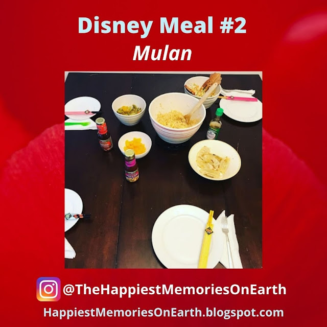 Disney Meal #2 - Mulan