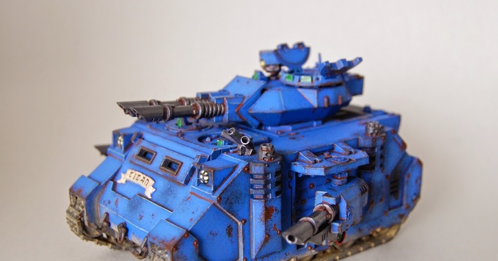 WrocWar: Warhammer 40k: Ultramarines Predator