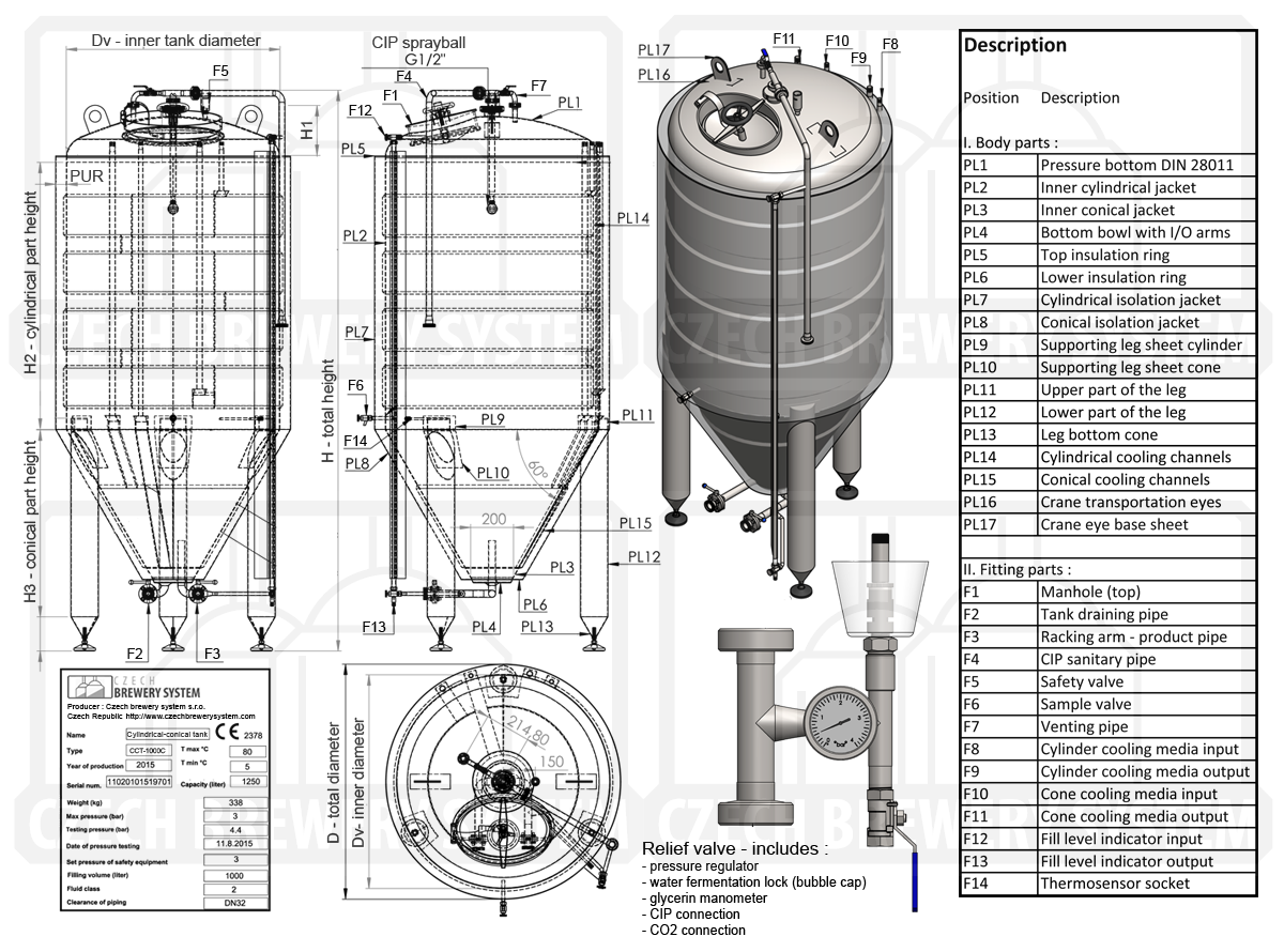 Cervezal: Tanques de fermentación cilíndrico-cónicos para la ...