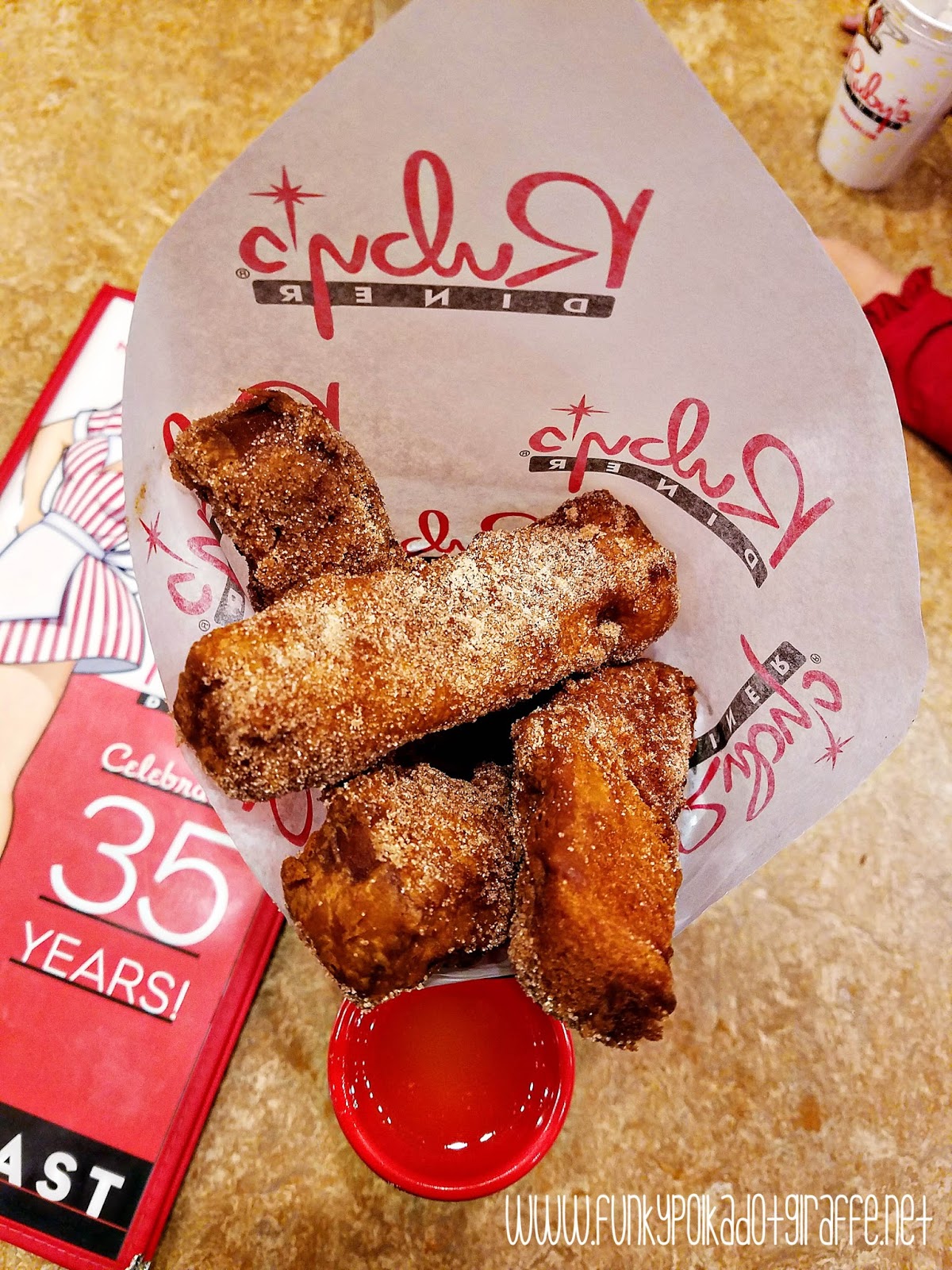 Funky Polkadot Giraffe: Choose the All New Ruby's Diner Breafast Menu Items