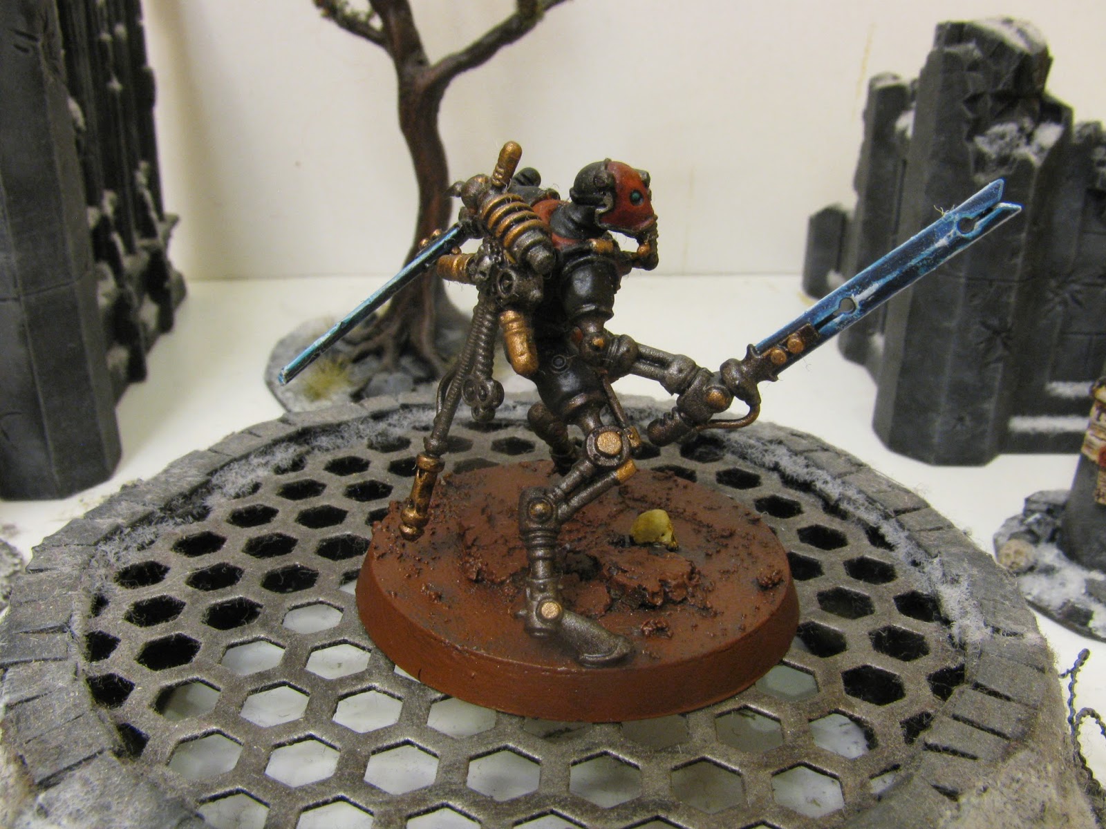 Chipped Fang: Sicarian Ruststalker, painted