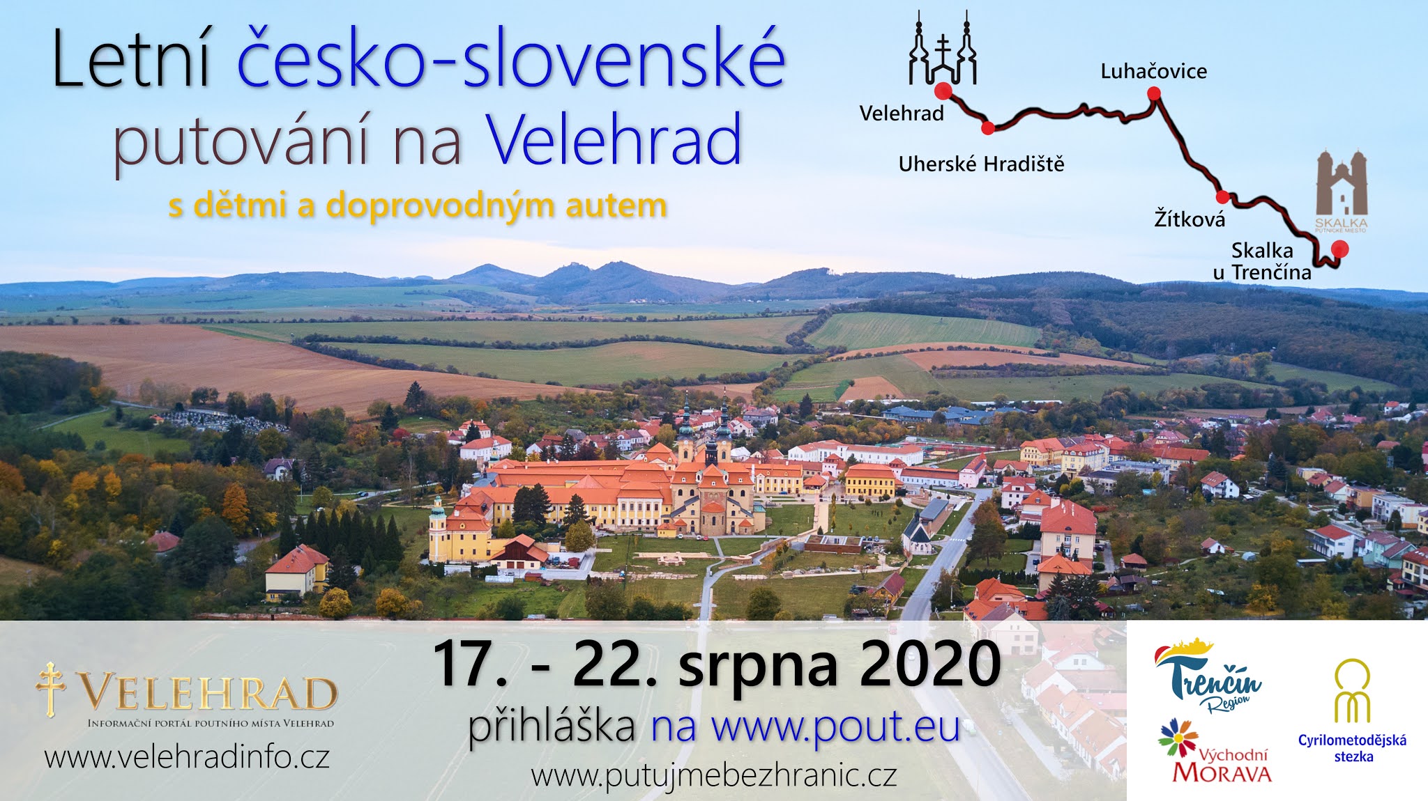 Letní česko-slovenské putování na Velehrad s dětmi | P o U t N í K