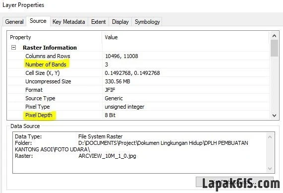 Cara Menggabungkan Banyak Data Raster Menjadi 1 Raster Baru - Lapak GIS