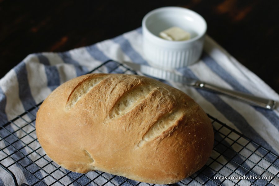 The Learning Curve: Finishing a Loaf of French Bread | Measure & Whisk ...