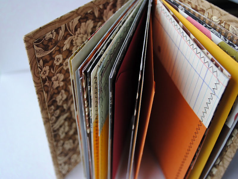 Quirk Crafts: Golden Swirl Smash Book - Collectors Journal of Pockets ...