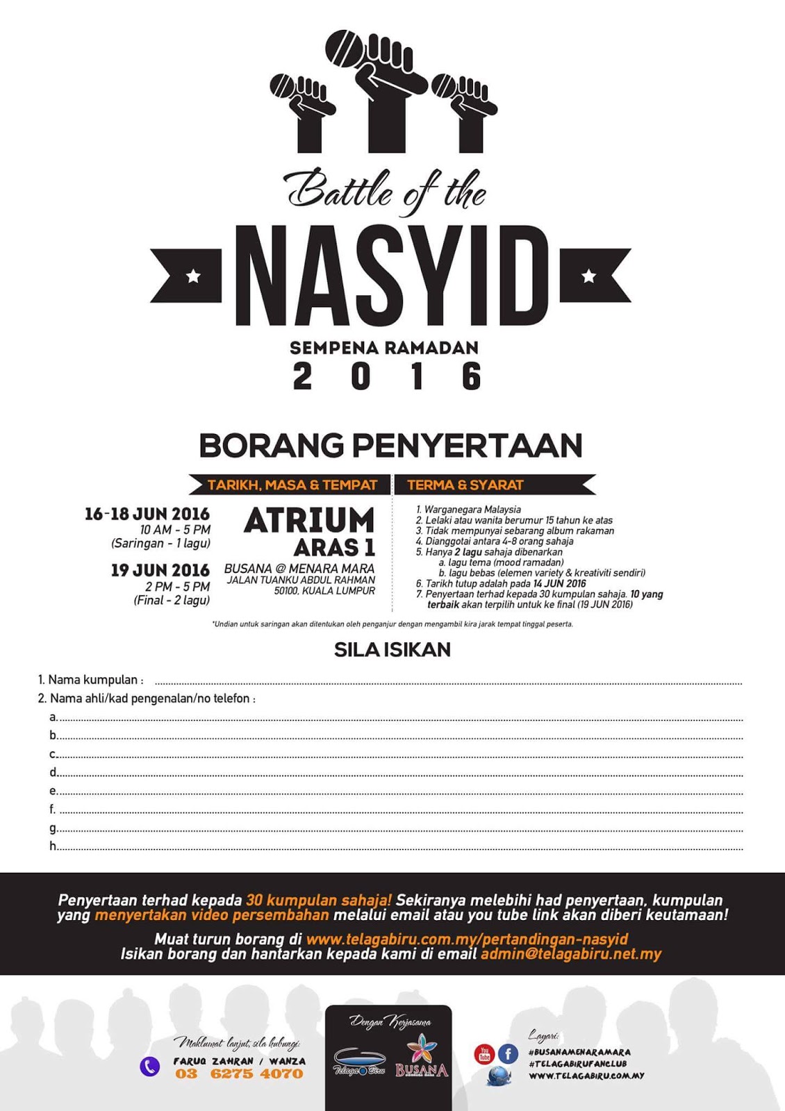 Battle Of The Nasyid 2016 Kini Kembali