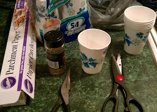 Recipes From an American Melting Pot: Chinese Paper Wrapped Cupcakes