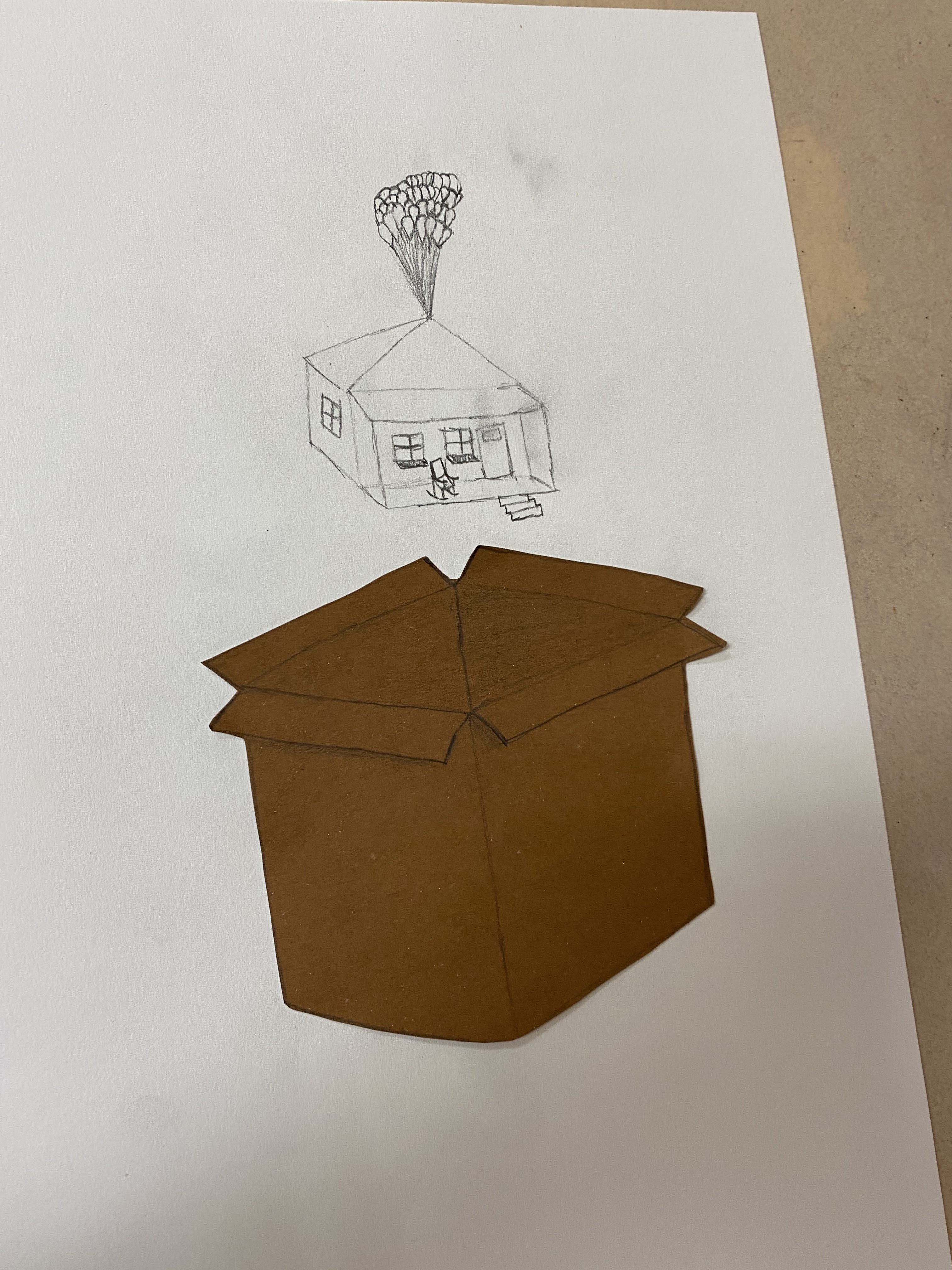 Elements of the Art Room: How to draw 3-D looking boxes with a surprise ...