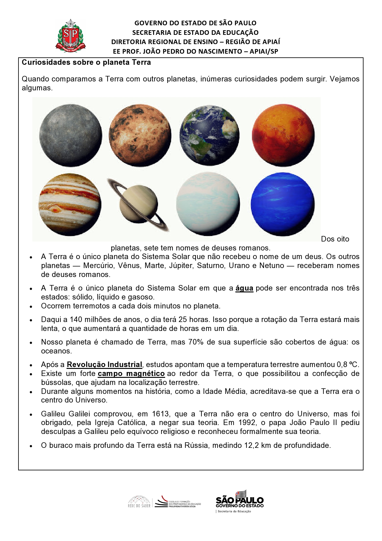 Atividades Sobre Os Movimentos Da Terra Atividades Sobre Os Movimentos Da Terra