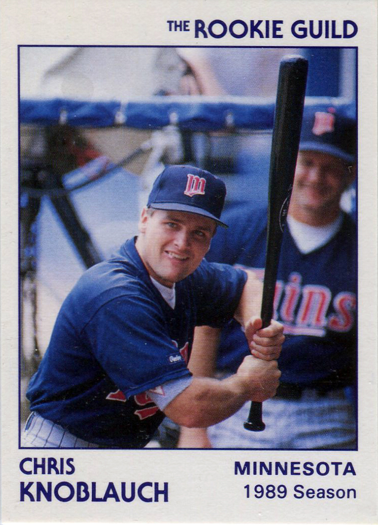 Junk Wax Prospector - Chuck Knoblauch - Minnesota Twins