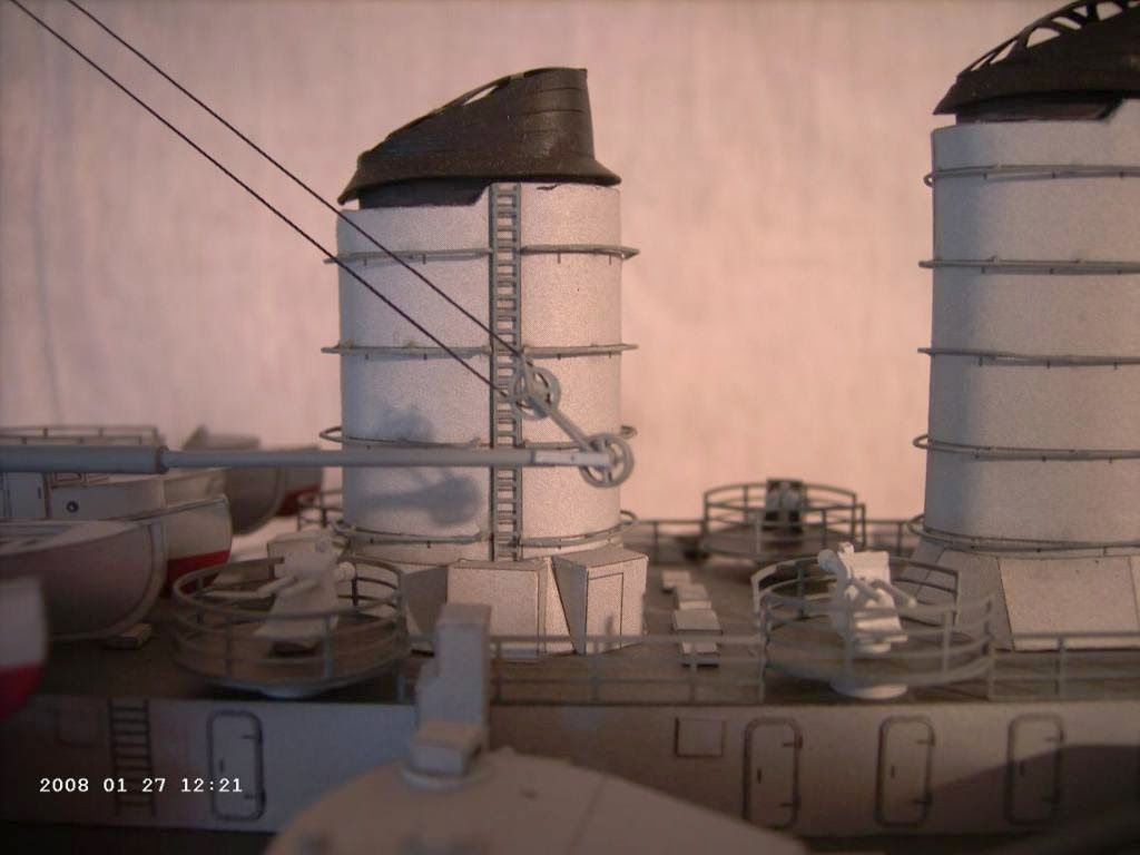 Papermodel Kapal Perang & Lain2: Paper Model RM.Conte De Cavour