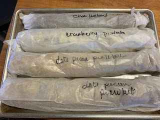 Cooking with Barry & Meta: Chocolate Walnut Shortbread Ice Box Cookies