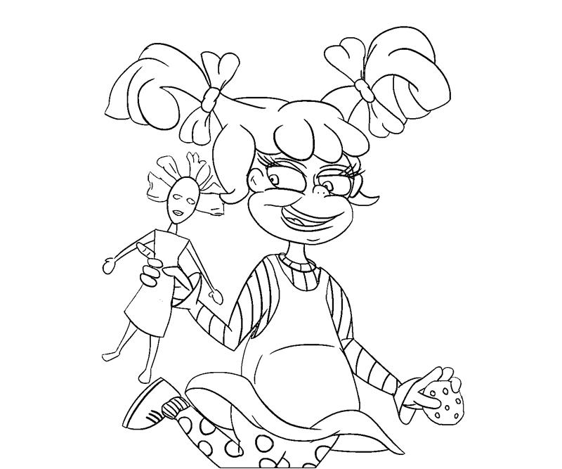 Angelica 6 Coloring Crafty Teenager