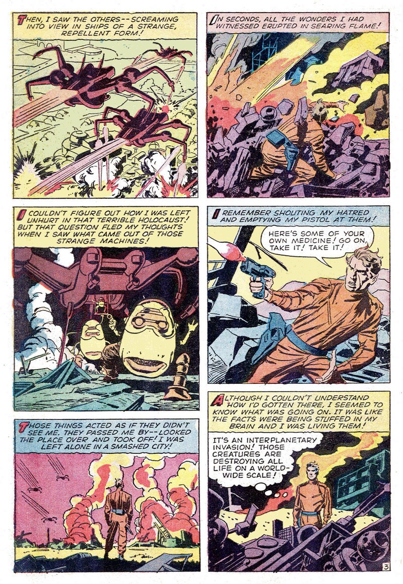 Pappy's Golden Age Comics Blogzine: Number 2384: The Face on Mars