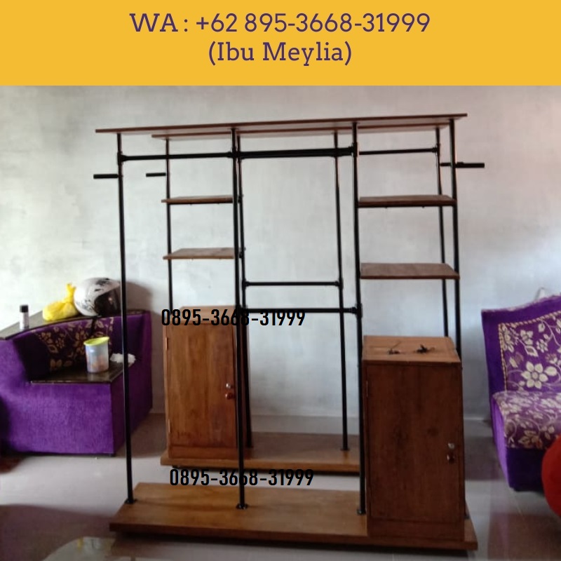 Rak Gantungan Display, WA +62895-3668-31999