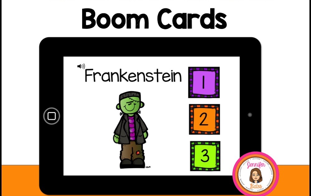 Finally in First: Freebie and Halloween Boom Cards