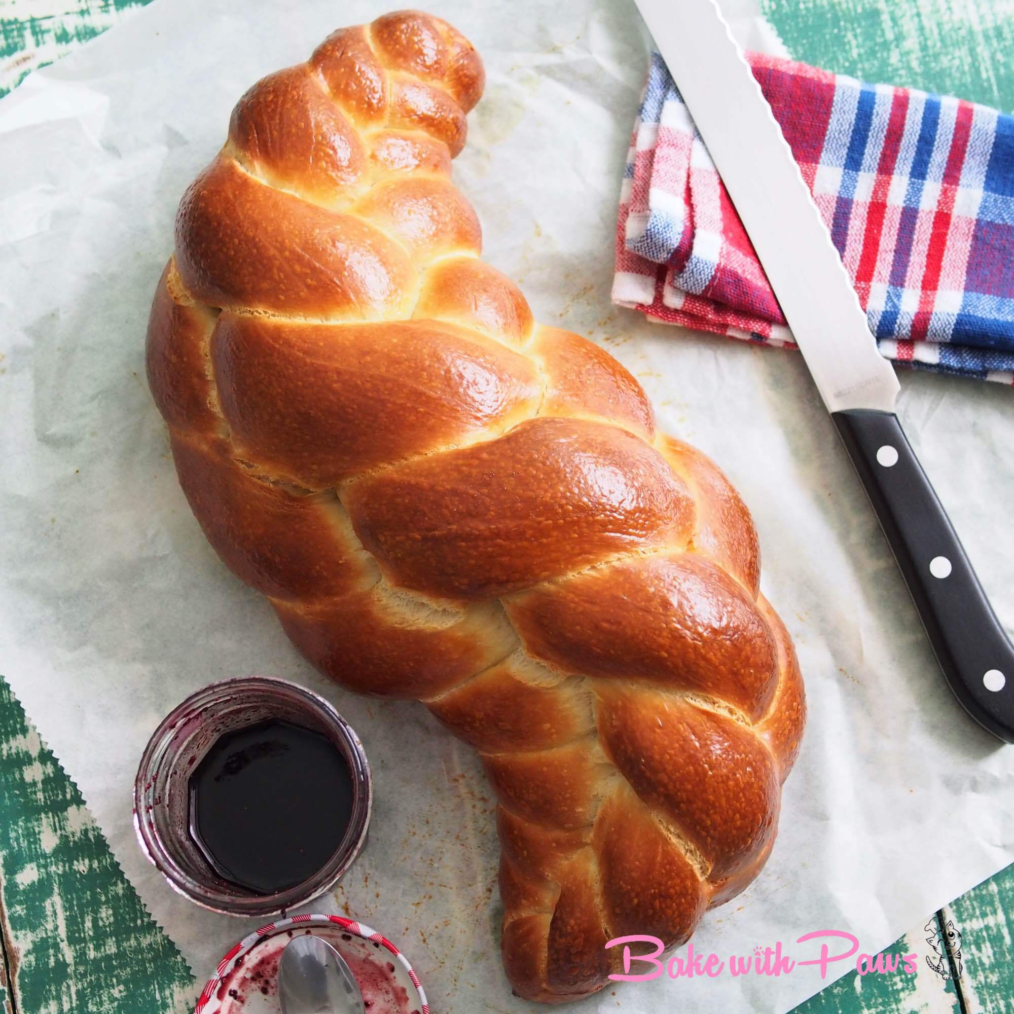 Sourdough Challah - BAKE WITH PAWS