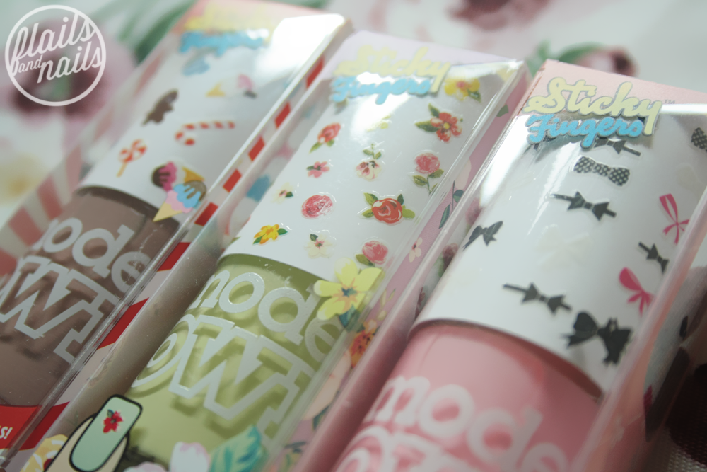 Models Own Sticky Fingers in Sweet Candy, Pastel Petals (Green) and Bows*