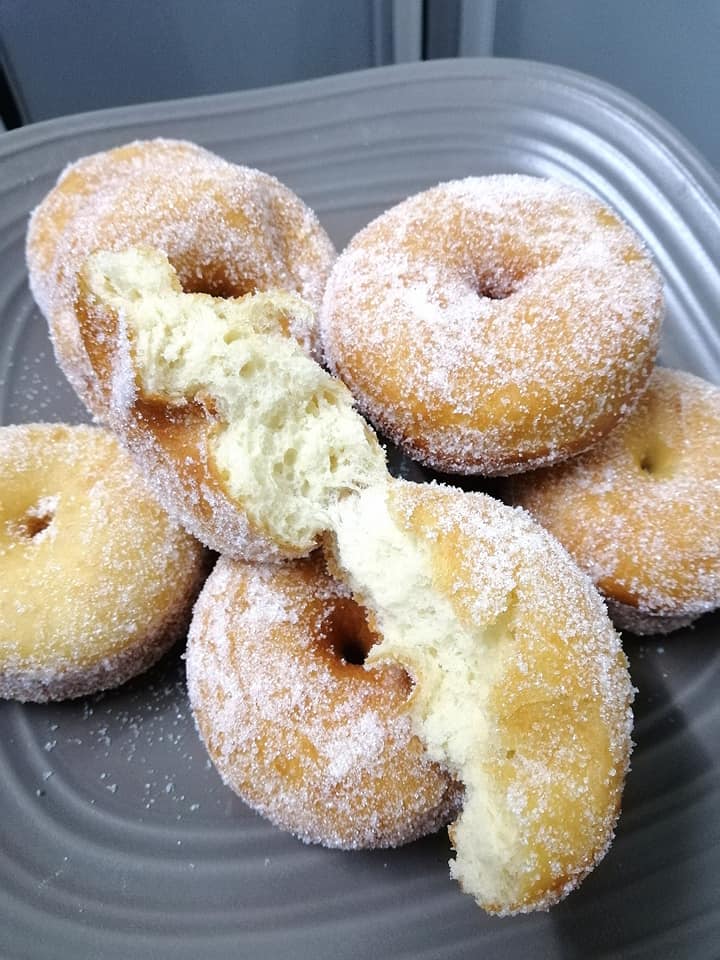 DONUT GEBU (GUNA TEPUNG ROTI)