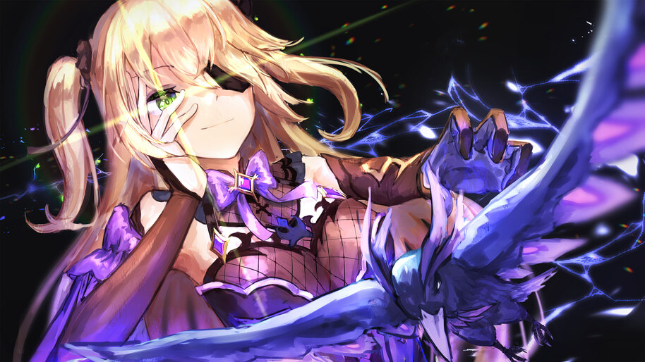 #8.1645, Genshin Impact, Fischl, 4K Wallpaper PC Desktop