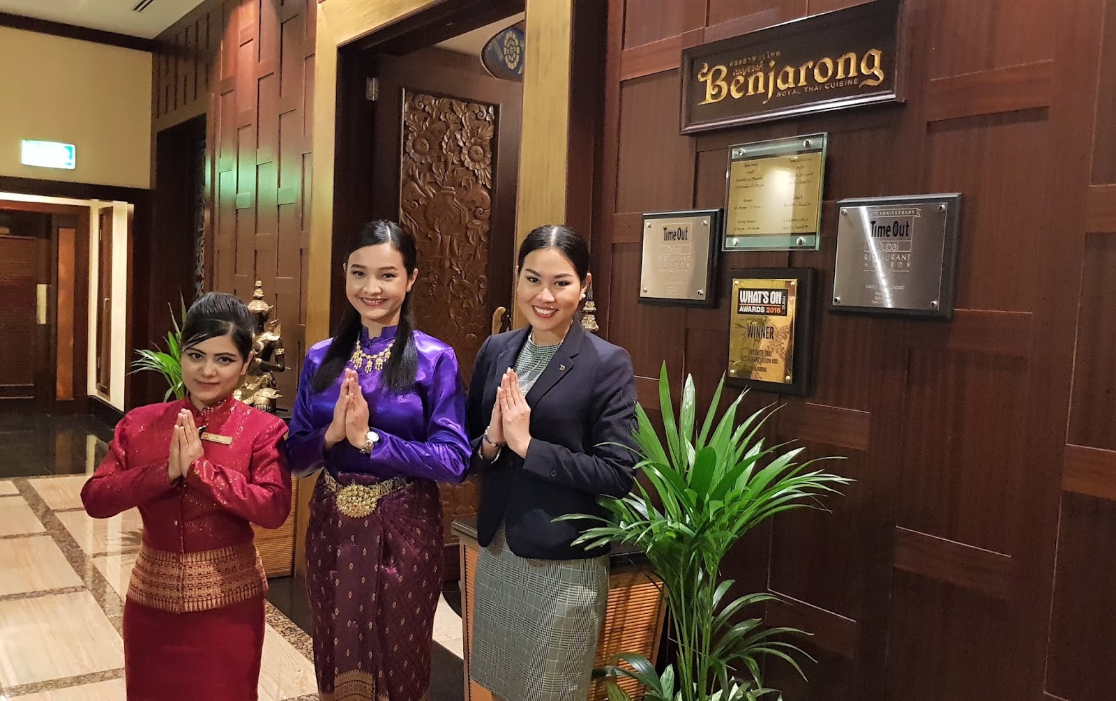 Benjarong Dubai, Experience Thai Hospitality at its best