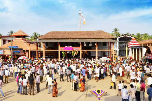 Shree Kshethra Rajarajeshwari Temple Polali, Bantwal