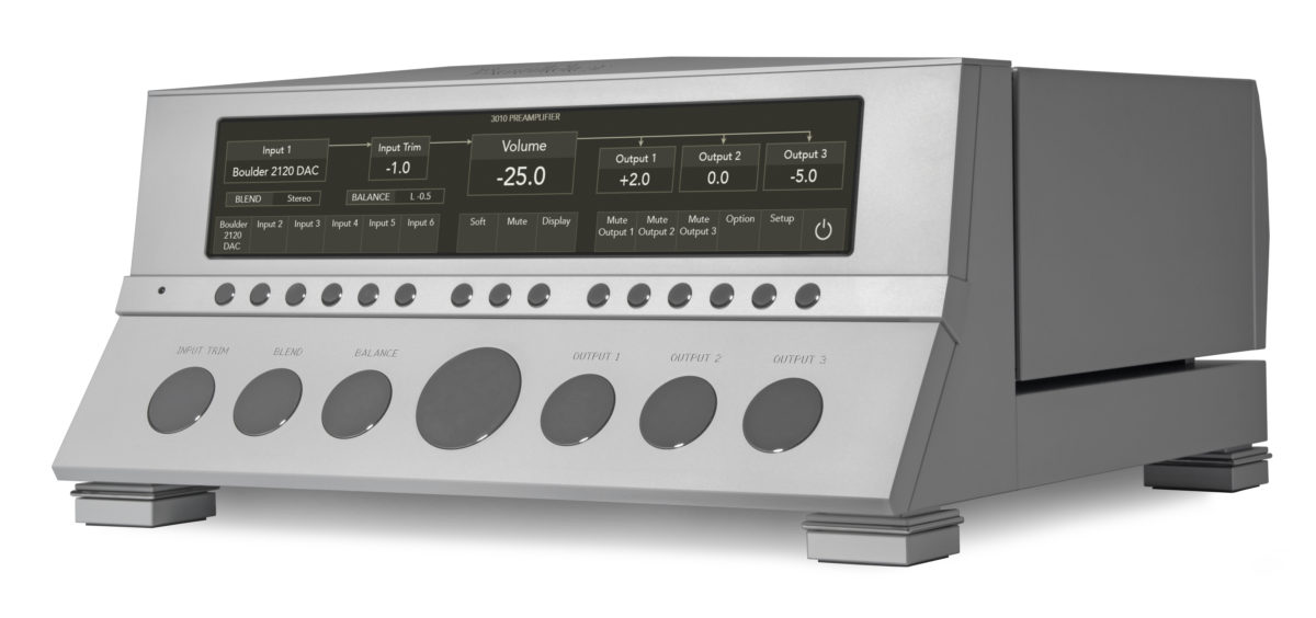 NEW BOULDER 3010 FLAGSHIP PREAMPLIFIER – M & S | Ultimate High-Fidelity