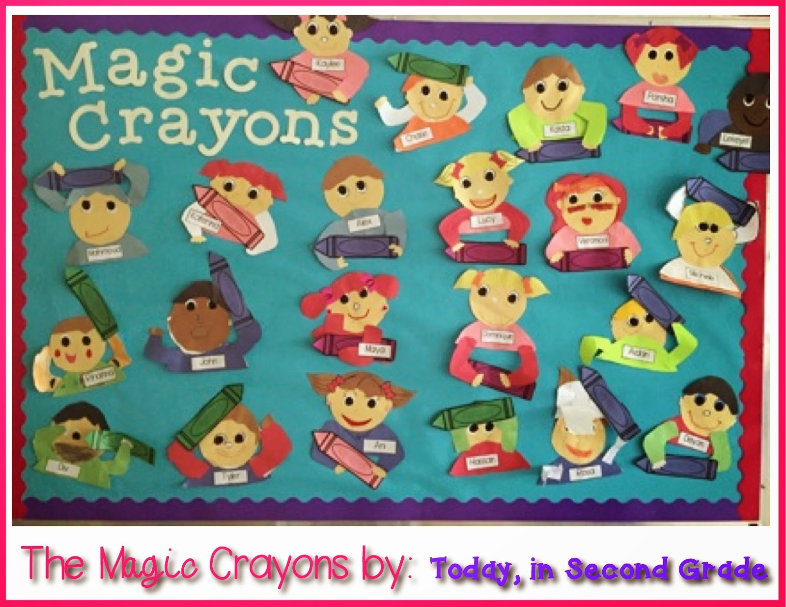 The Magic Crayons - Today in Second Grade