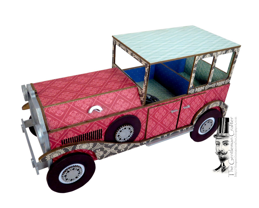 The Gentleman Crafter: NEW! The 1930 Sedan with Mini and Flying Car ...