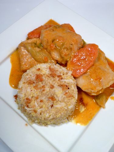 Basa Fillets in Red Coconut Curry