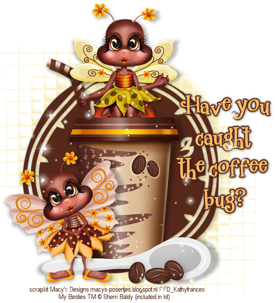 Escape From Reality Blog: Coffee Bug Snag by Kathyfrances