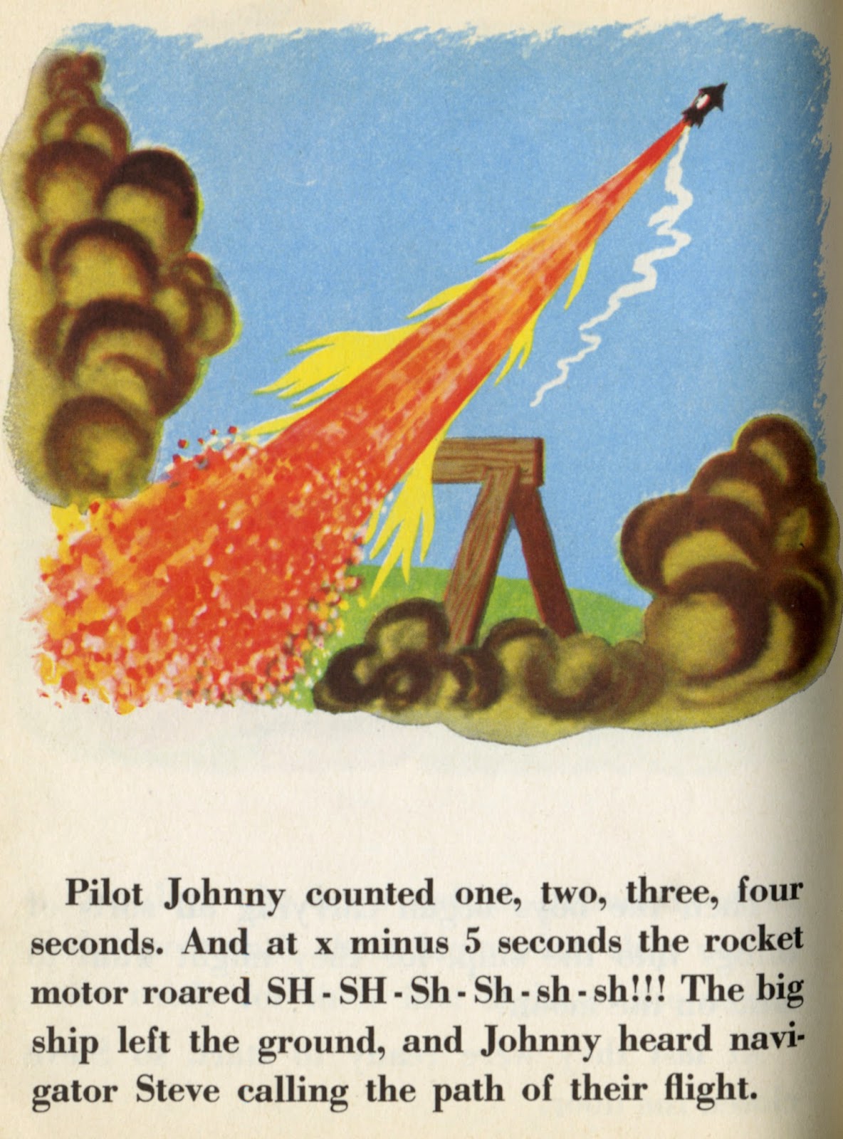 Dreams of Space - Books and Ephemera: Johnny's Space Trip (1954)