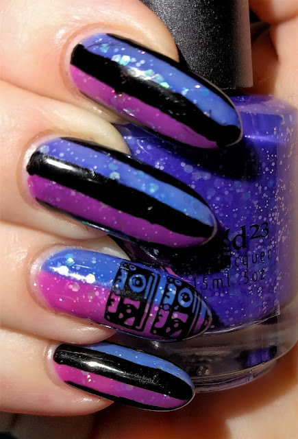 Inky Whisker's Musings: CNT Presents ~ 26 Great Nail Art Ideas ~ Mixed Tape