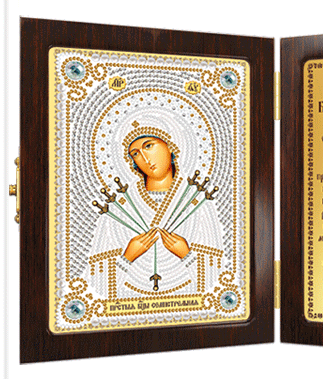 Florentina Banica: Icoane brodate cu margele