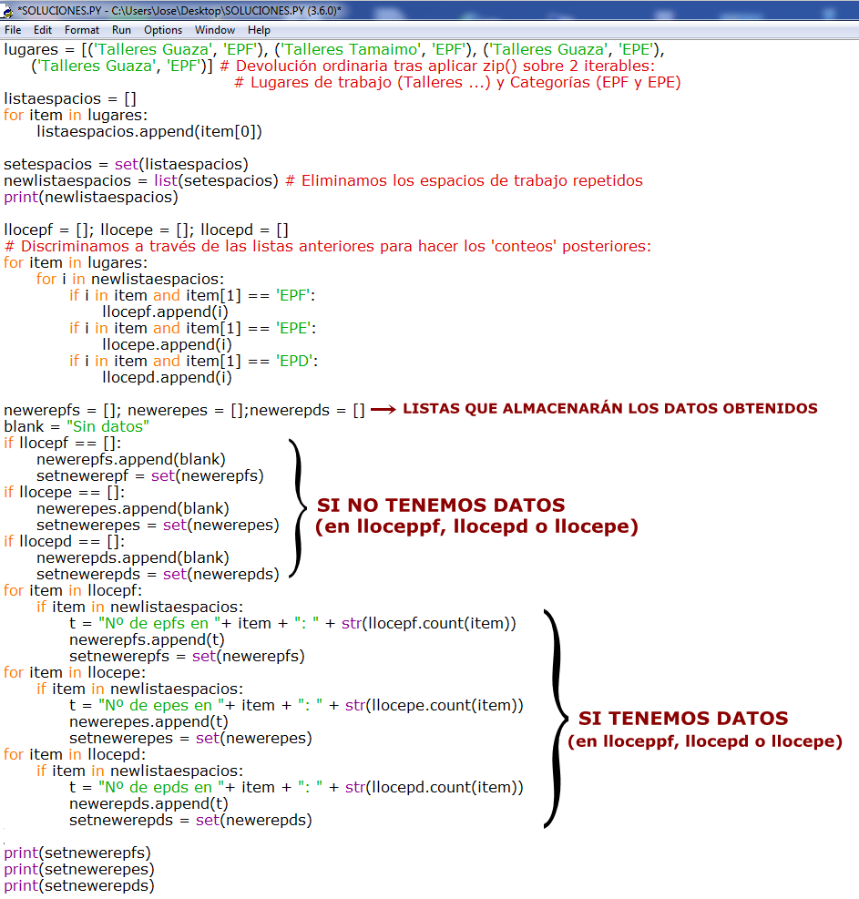 APRENDER A PROGRAMAR CON PYTHON: PEQUEÑOS CÓDIGOS ÚTILES