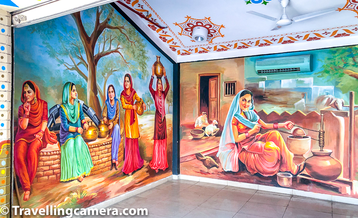 Colourful Noida Haat and Lively Chokhi Haveli || Cultural Center in the ...