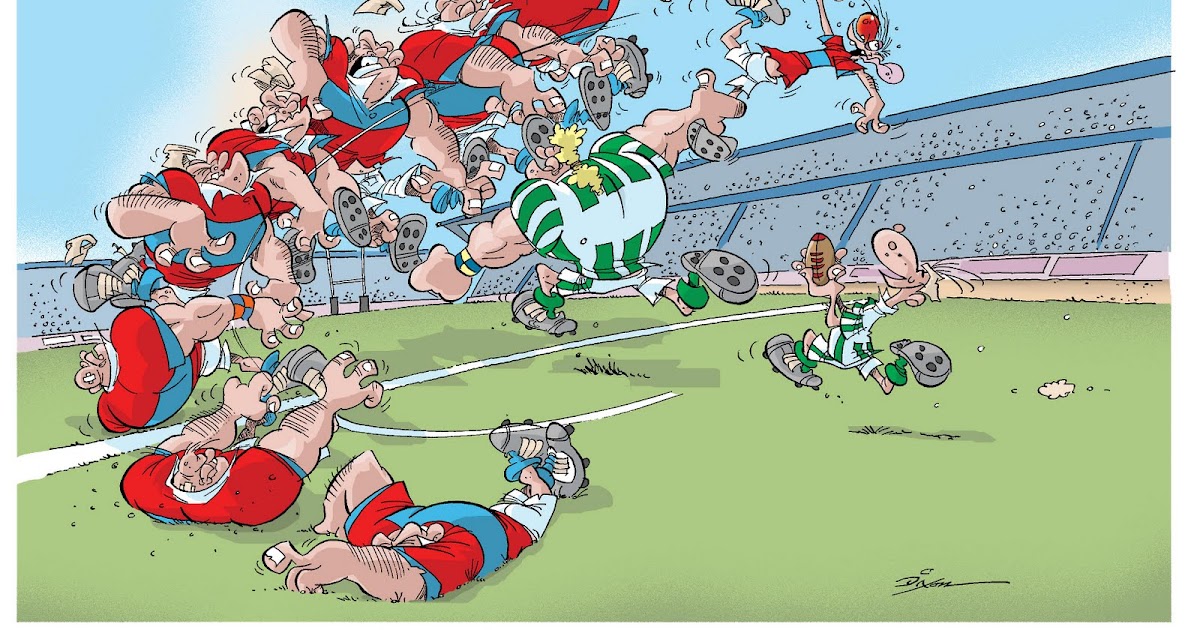 Diary of a Cartoonist: More Rugby Tomfoolery