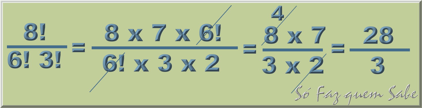 A Notação Fatorial - n! – O que é, e como calcular um fatorial - Só Faz ...