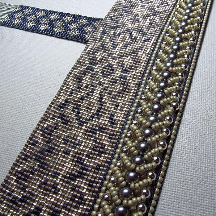 Beads Beading Beaded, with Erin Simonetti: ©Tri Warp Bar Loom: continued