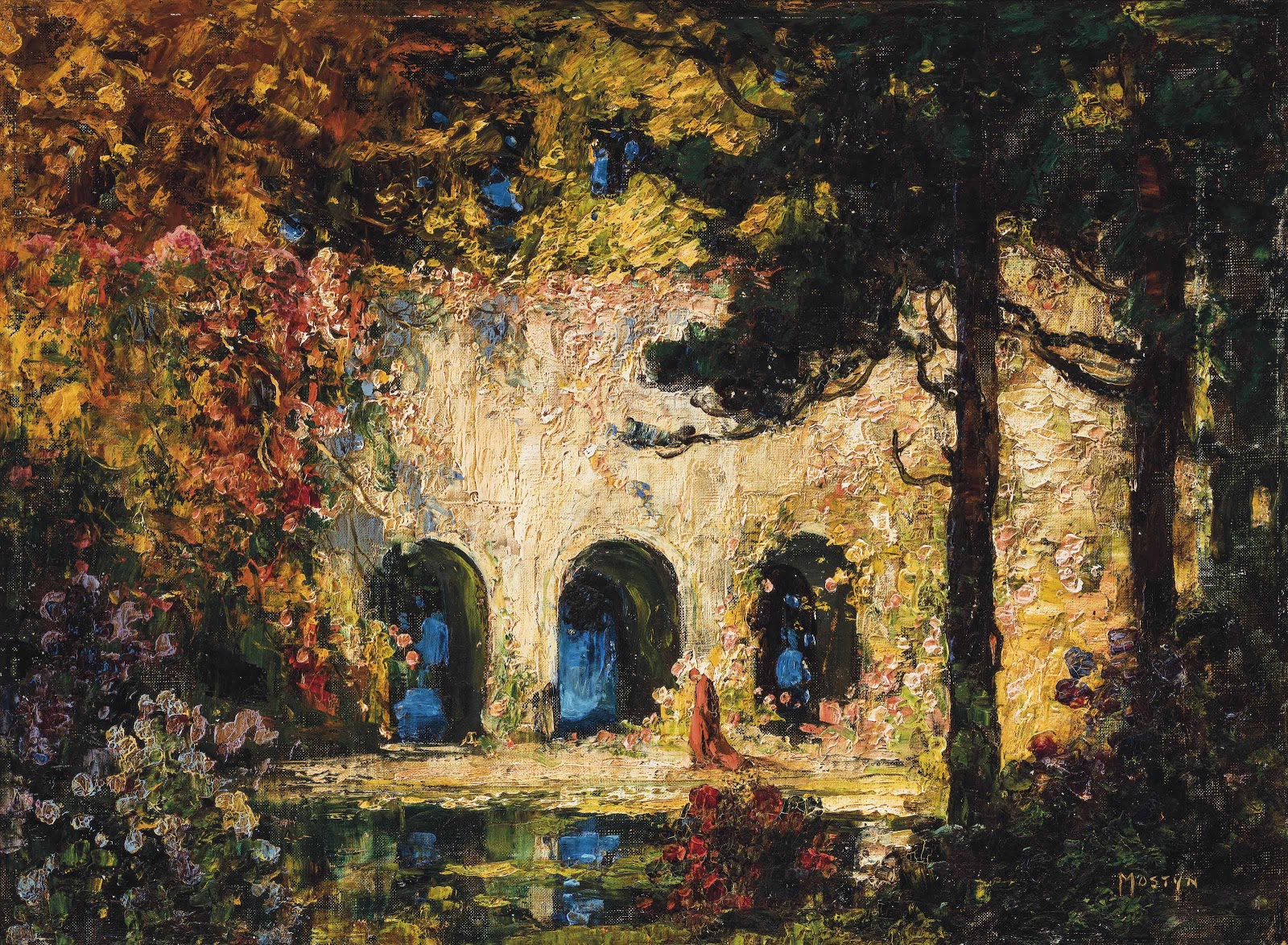 Thomas Edwin Mostyn | Edwardian Genre / Romantic painter | Tutt'Art ...