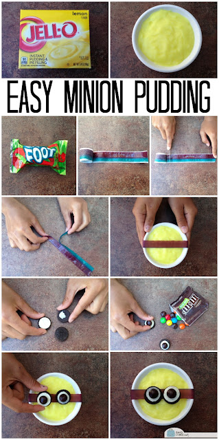 Make Easy Minion Puddings