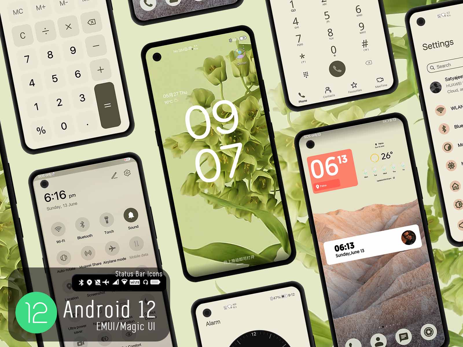 [EMUI THEME] Android 12 Google Pixel Premium Theme for EMUI 11/10/9