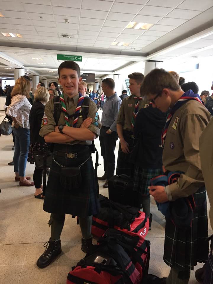 Balfron Scouts: Scouts in Namibia