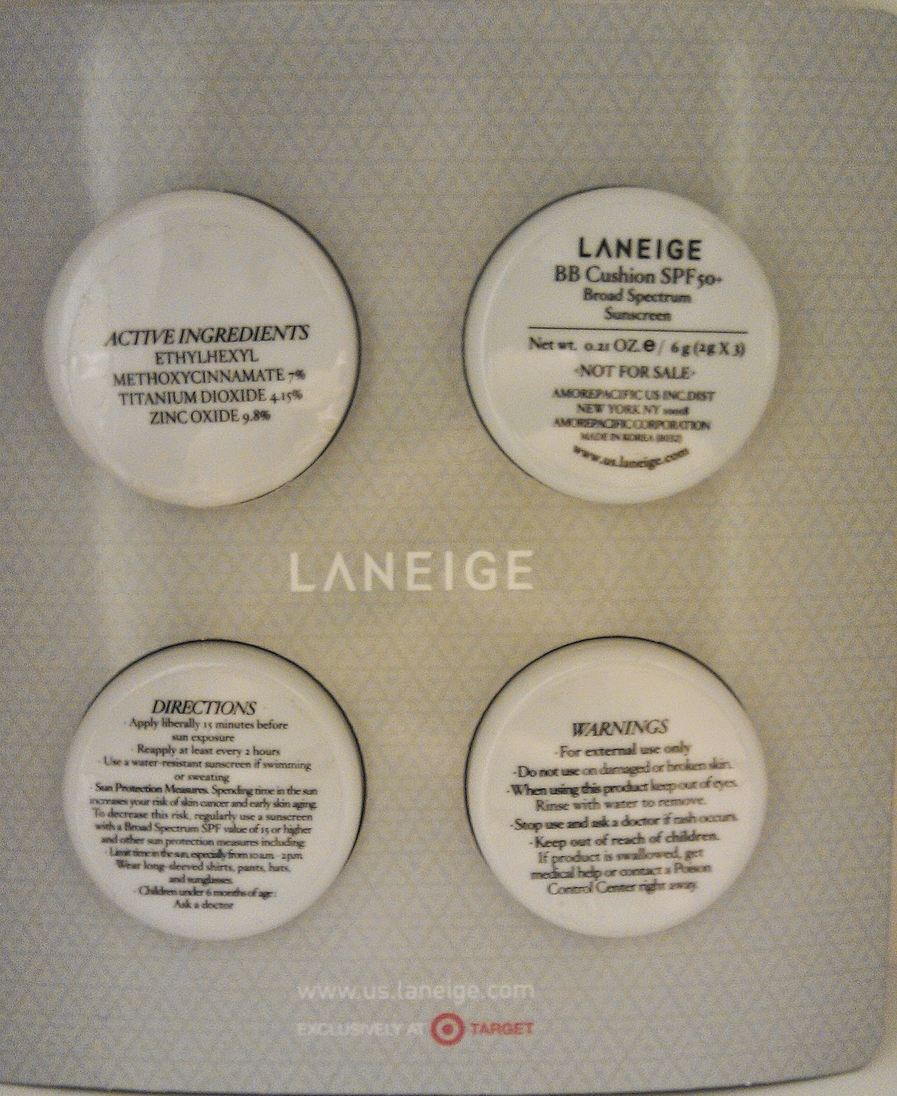 Living Beautifully X3: Review on Laneige BB Cushion Sample Pack