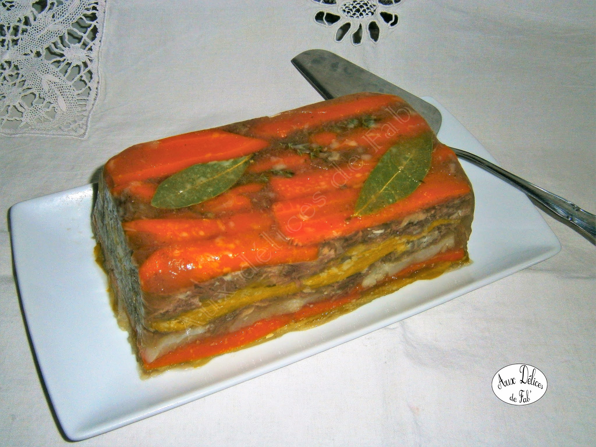 Aux délices de Fab: Terrine avec un restant de pot au feu