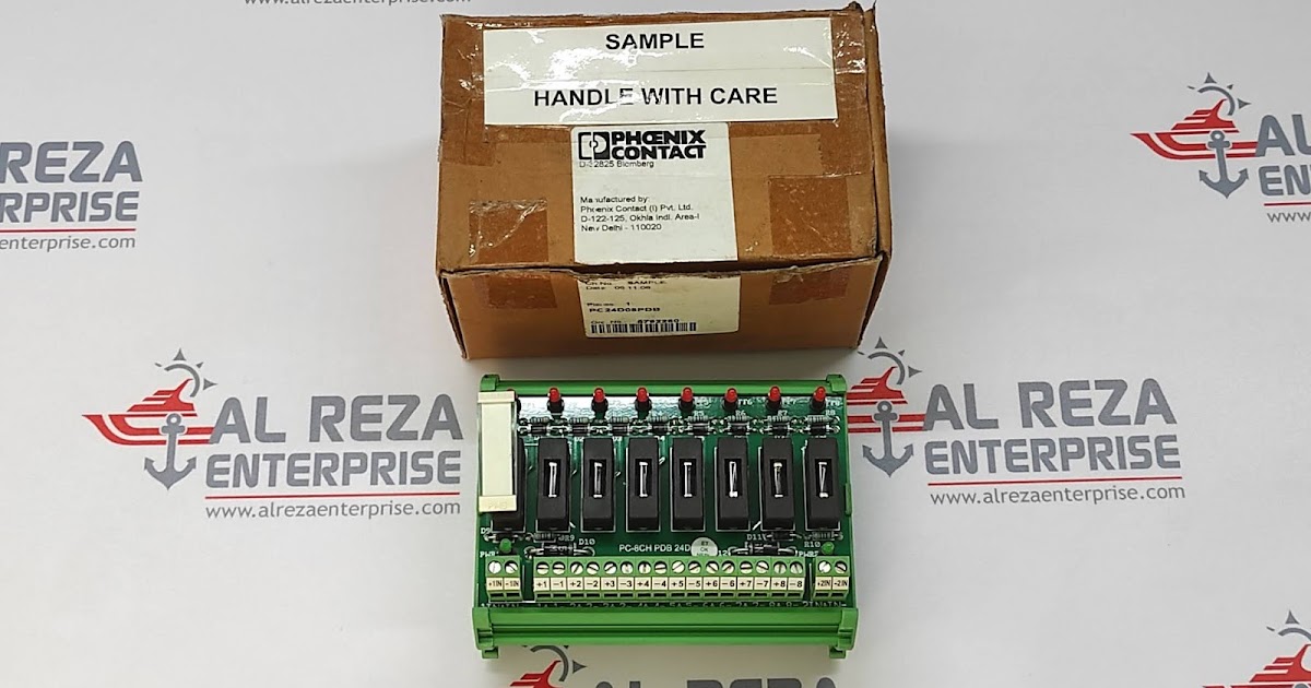 PHOENIX PC24D08 PDB RELAY MODULE 5792260