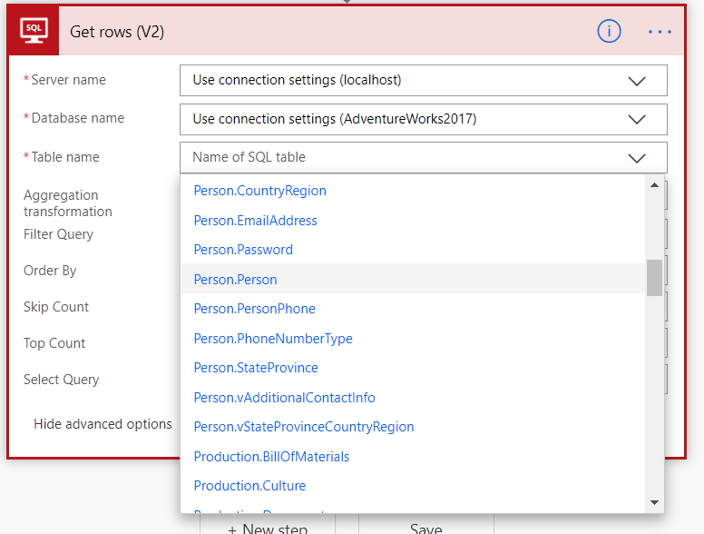 Power Automate - On-premises data gateway