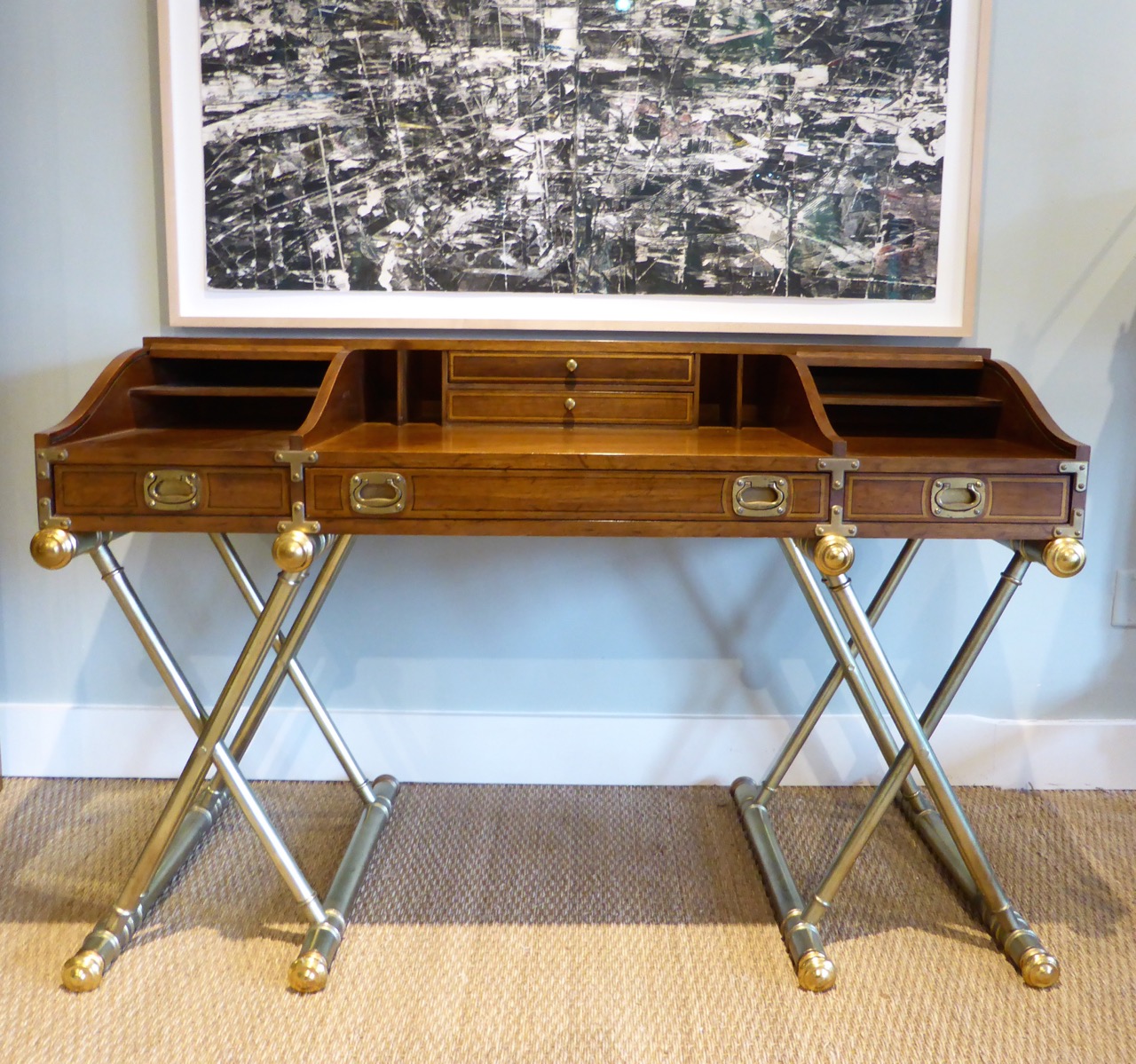 MICHAEL THOMAS : Drexel 'Oxford Square' Campaign Style Desk