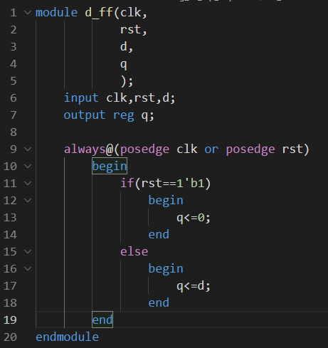 Verilog Examples ->D,T,SR,JK Flip Flops - VLSI Verification Concepts