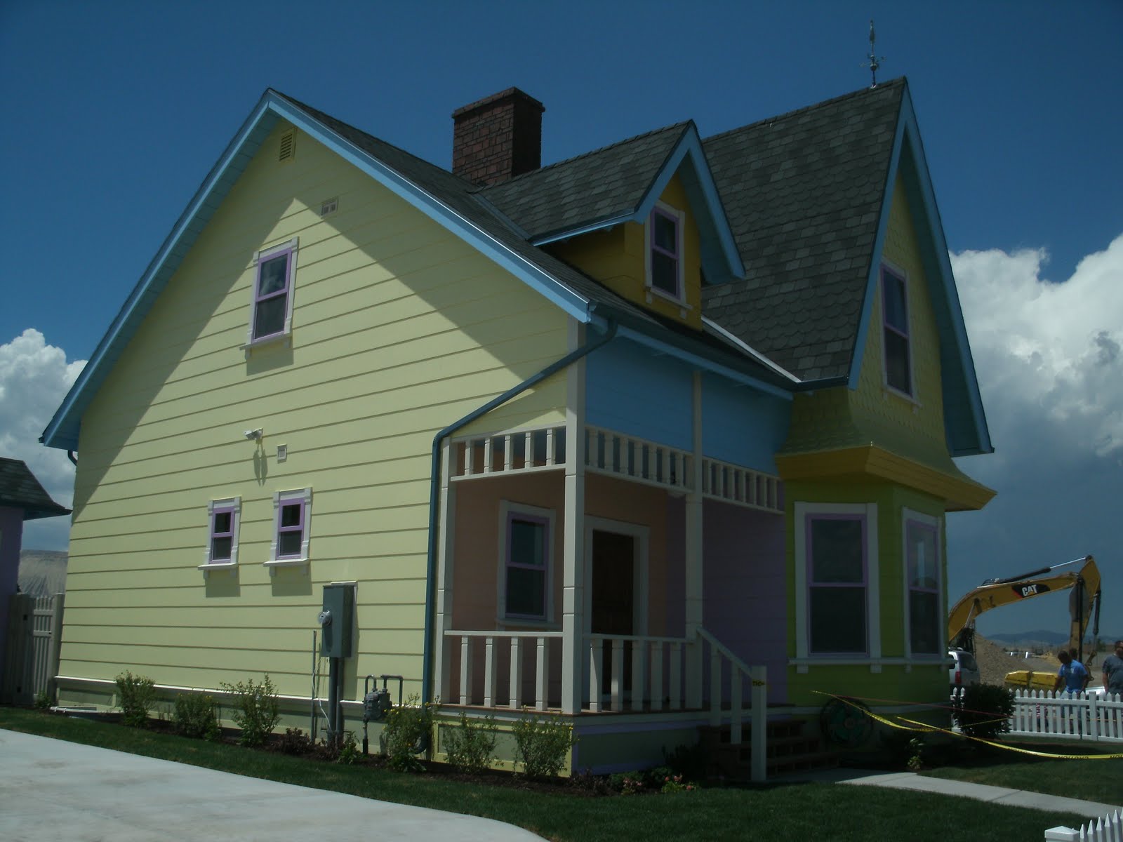 The Portlock Family: The "Up" House